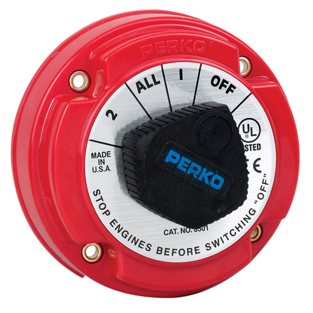 Perko Medium Duty Battery Selector Switch - 250A Continuous - Get Tight Gear