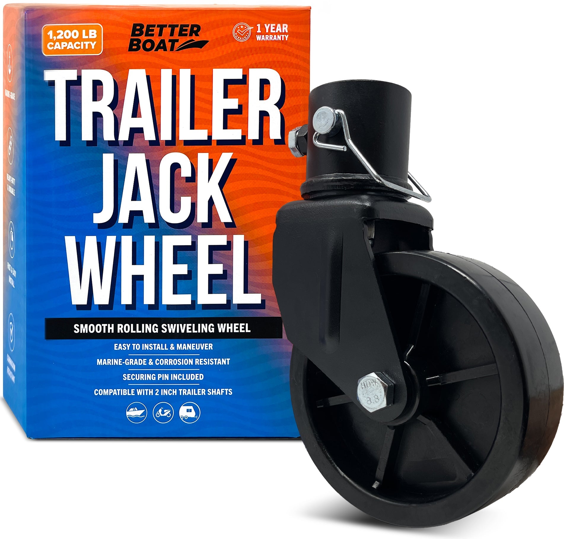 Trailer Jack Wheel Replacement - Get Tight Gear